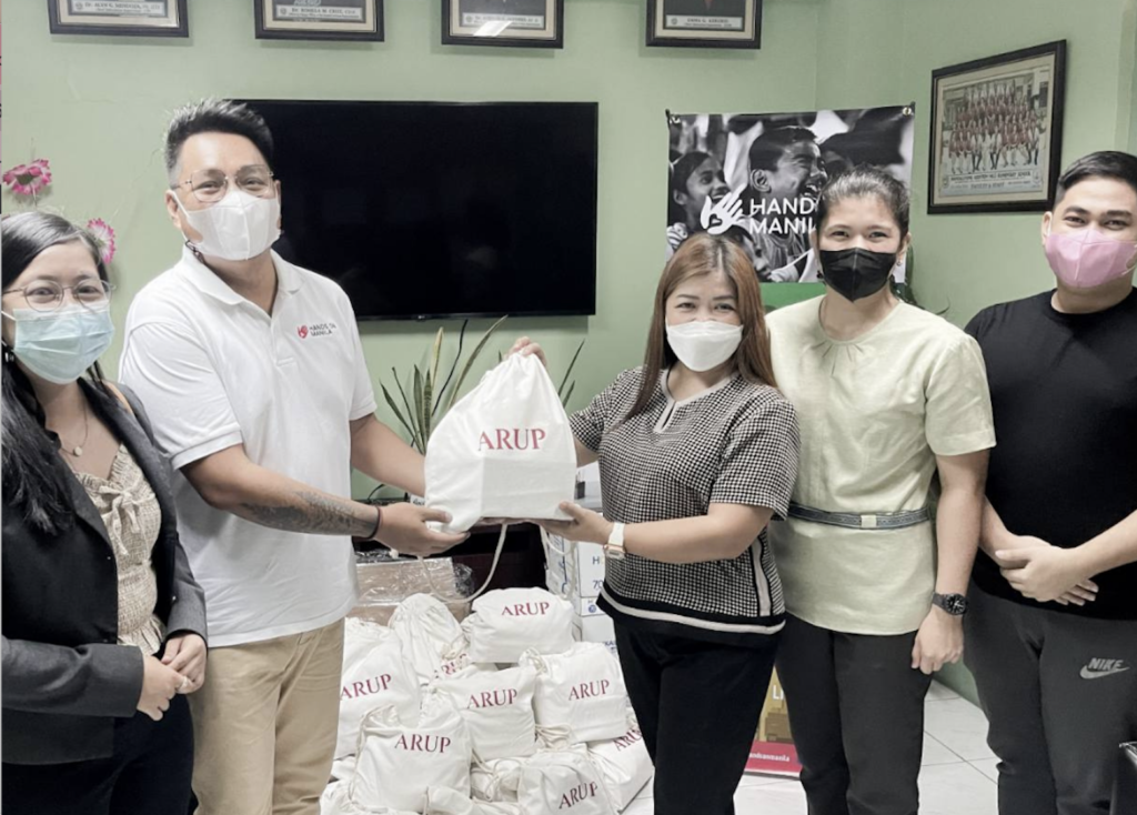 ARUP donated school and hygiene supplies for students - Hands On Manila