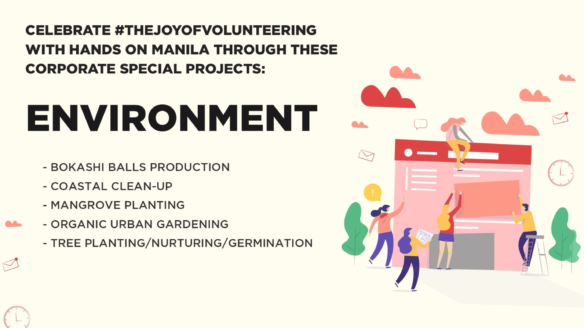 Corporate Special Projects - Hands On Manila