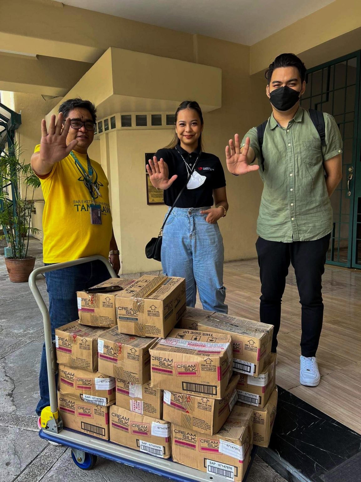 Maraming salamat sa maagang pamasko! - Hands On Manila